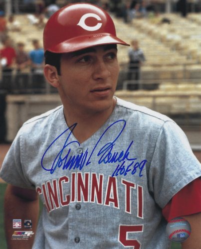 Johnny Bench Autographed Signed 8X10 Cincinnati Reds Photo - Autographs