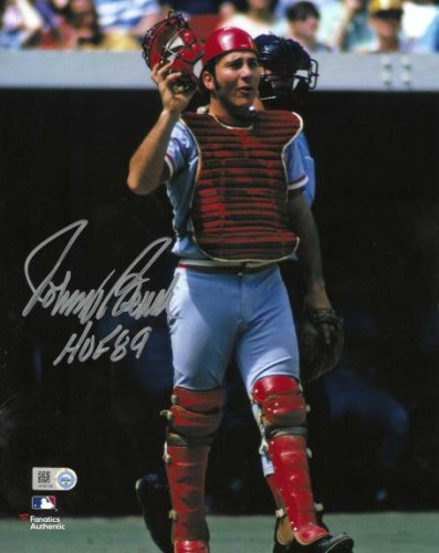 Johnny Bench Autographed Memorabilia | Signed Photo, Jersey ...