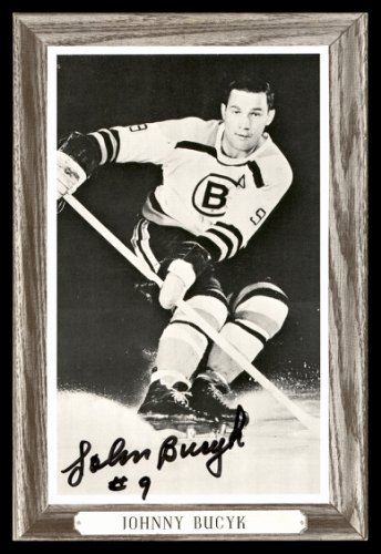 Johnny Bucyk Autographed Memorabilia | Signed Photo, Jersey ...