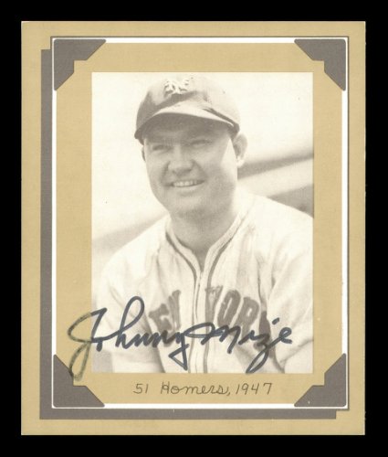 Johnny Mize Autographed Memorabilia | Signed Photo, Jersey ...