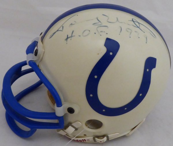 Johnny Unitas Autographed Memorabilia Signed Photo Jersey