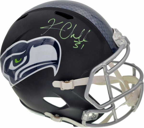 Seattle Seahawks Autographed Full Size Helmets | Signed Helmets