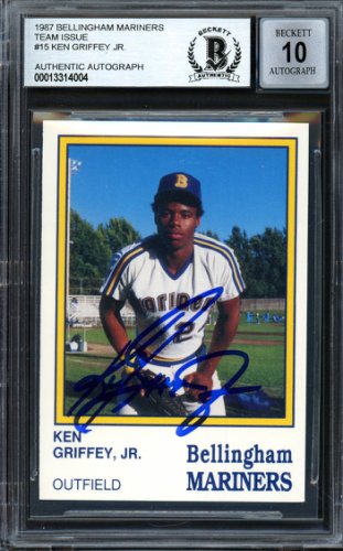 Ken Griffey Jr. Autographed Memorabilia | Signed Photo, Jersey ...