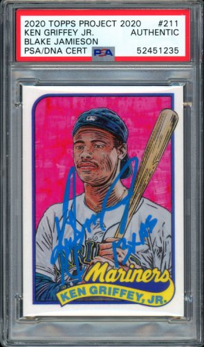 Ken Griffey Jr. Autographed Memorabilia | Signed Photo, Jersey ...