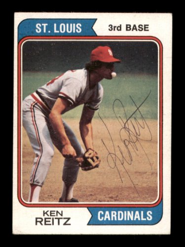 Ken Reitz Autographed Memorabilia | Signed Photo, Jersey, Collectibles ...