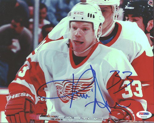 Kris Draper Autographed Memorabilia | Signed Photo, Jersey ...