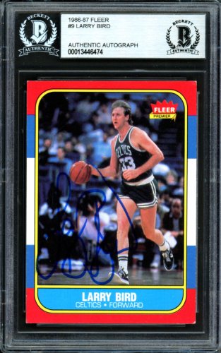 Larry Bird | Autographed Baketball Memorabilia & NBA Merchandise