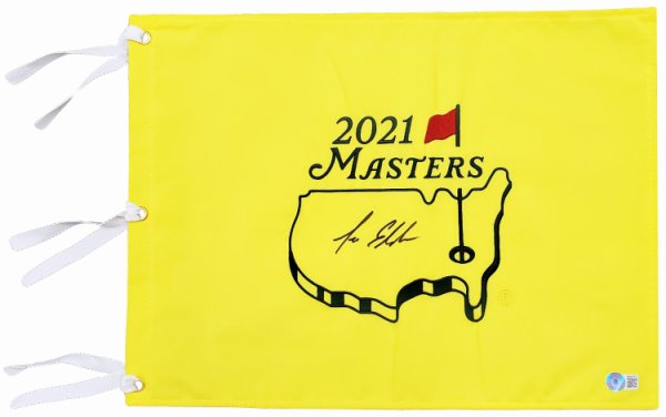Golf Memorabilia | Autographed Pin Flags