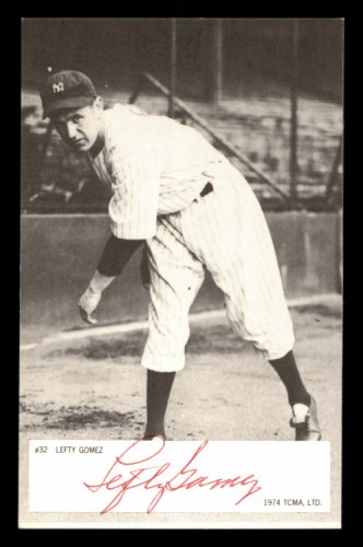 Lefty Gomez Autographed Memorabilia | Signed Photo, Jersey ...