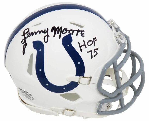 Autographed Indianapolis Colts Mini Helmets | Signed Mini Helmets
