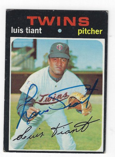 Luis Tiant Autographed Memorabilia | Signed Photo, Jersey, Collectibles ...