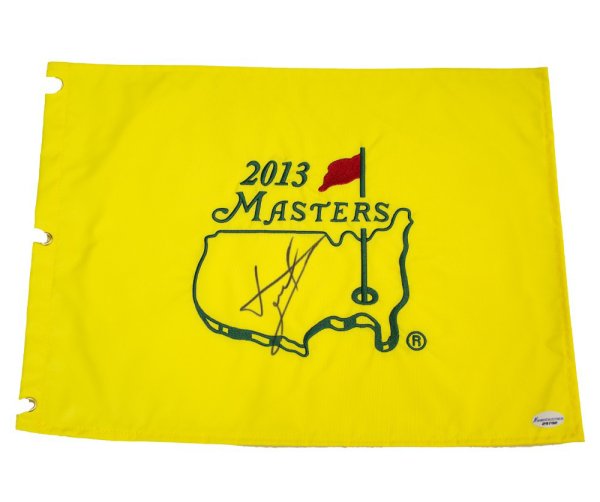 Golf Memorabilia | Autographed Pin Flags