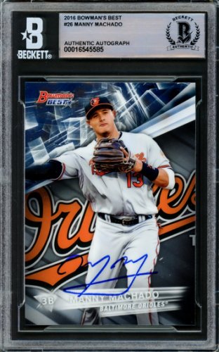 Manny Machado Autographed Memorabilia | Signed Photo, Jersey ...