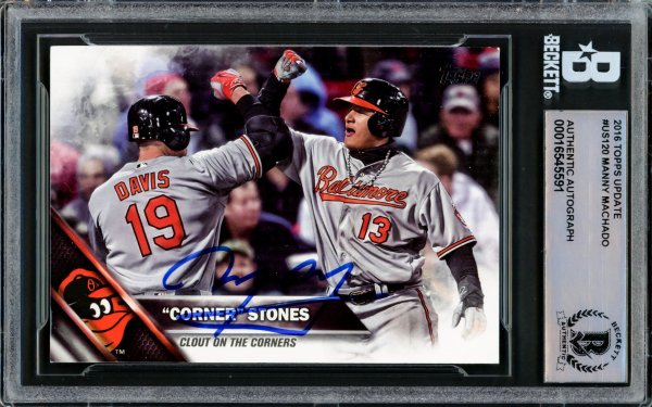 Manny Machado Autographed Memorabilia | Signed Photo, Jersey ...