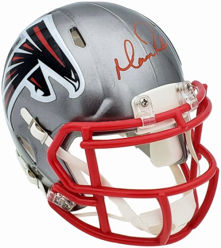 Autographed Atlanta Falcons Mini Helmets | Signed Mini Helmets
