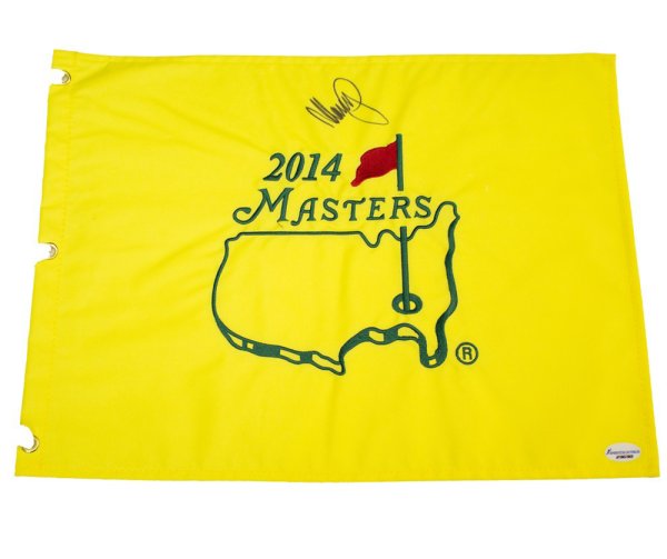 Golf Memorabilia | Autographed Pin Flags