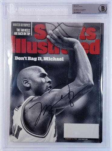 Michael Jordan | Autographed Baketball Memorabilia & NBA Merchandise