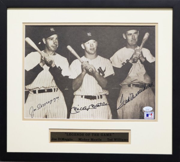 Joe Dimaggio | Autographed Baseball Memorabilia & MLB Merchandise