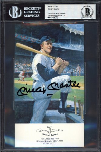 Mickey Mantle | Autographed Baseball Memorabilia & MLB Merchandise