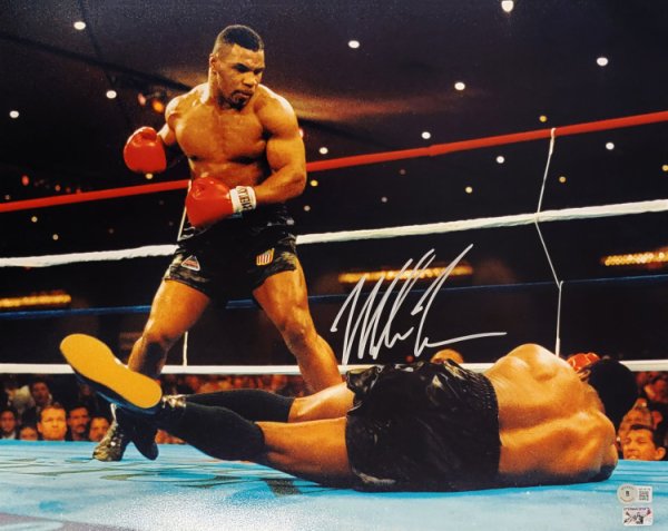 Mike Tyson Autographed Memorabilia | Signed Photo, Jersey, Collectibles ...