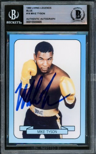 Mike Tyson Autographed Memorabilia | Signed Photo, Jersey, Collectibles ...