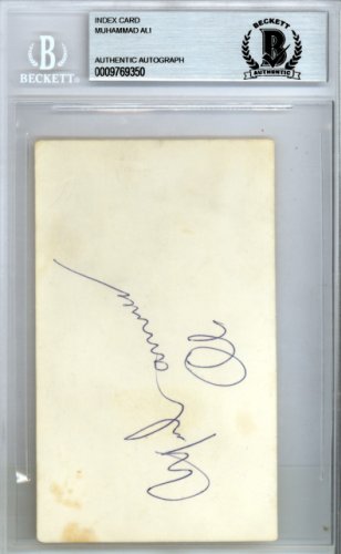 Muhammad Ali Autographed Memorabilia | Signed Photo, Jersey ...