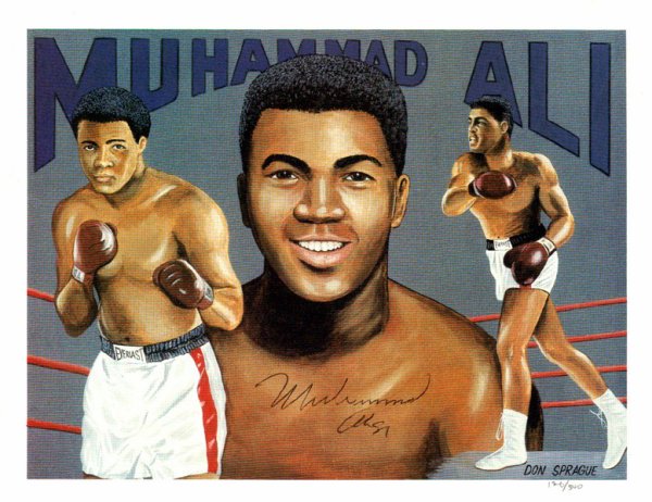 Muhammad Ali Autographed Memorabilia | Signed Photo, Jersey ...