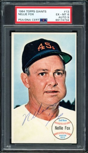 Nellie Fox Autographed Memorabilia | Signed Photo, Jersey, Collectibles ...