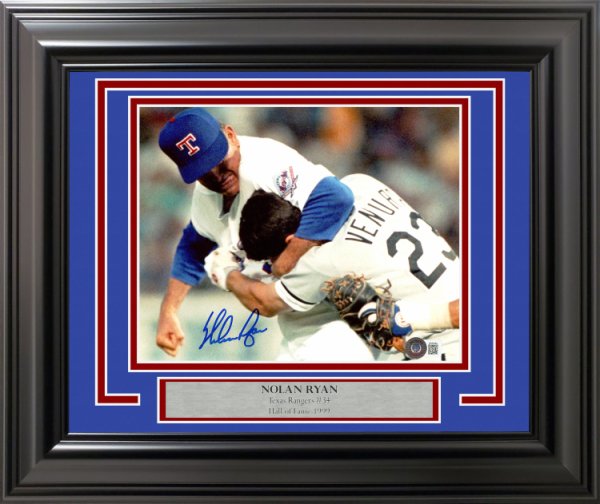 Nolan Ryan Autographed Memorabilia | Signed Photo, Jersey, Collectibles ...