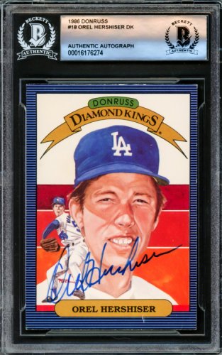 Orel Hershiser Autographed Memorabilia | Signed Photo, Jersey ...