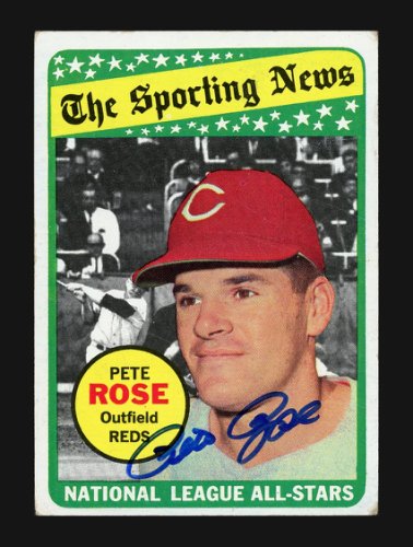 Pete Rose | Autographed Baseball Memorabilia & MLB Merchandise