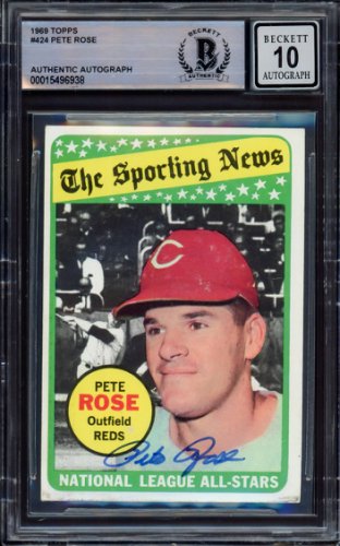 Pete Rose | Autographed Baseball Memorabilia & MLB Merchandise