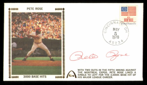 Pete Rose | Autographed Baseball Memorabilia & MLB Merchandise