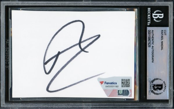 Rafael Nadal Autographed Memorabilia | Signed Photo, Jersey ...