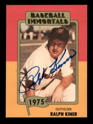 Ralph Kiner Autographed Memorabilia | Signed Photo, Jersey ...