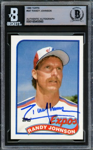 Randy Johnson Autographed Memorabilia | Signed Photo, Jersey ...