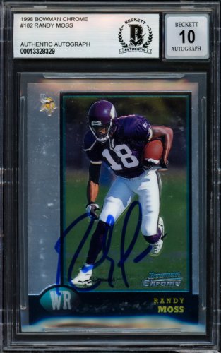 Randy Moss Autographed Memorabilia | Signed Photo, Jersey, Collectibles ...