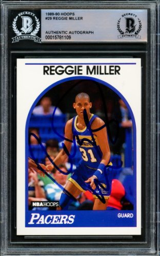 Reggie Miller Autographed Memorabilia | Signed Photo, Jersey ...