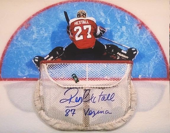 Ron Hextall Autographed Memorabilia | Signed Photo, Jersey ...
