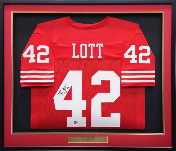 Ronnie Lott Autographed Memorabilia | Signed Photo, Jersey, Collectibles & Merchandise