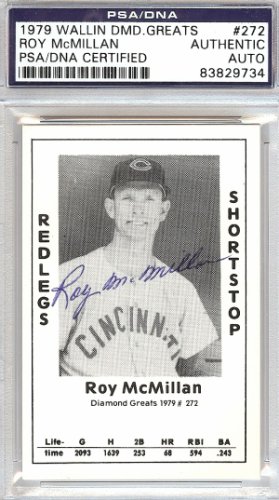 Roy Mcmillan Autographed Memorabilia | Signed Photo, Jersey ...