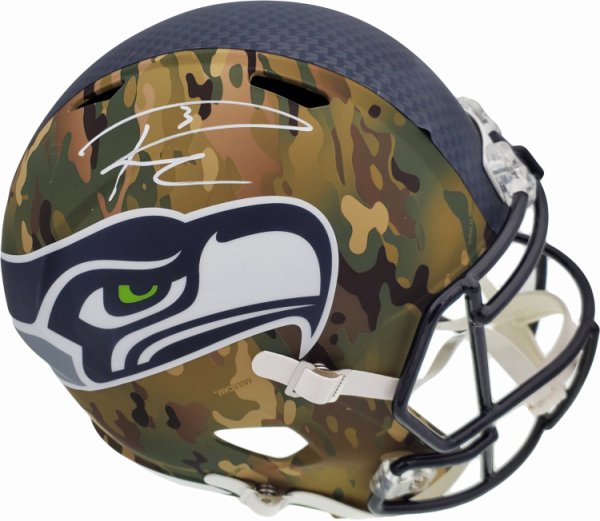 Seattle Seahawks Autographed Full Size Helmets | Signed Helmets