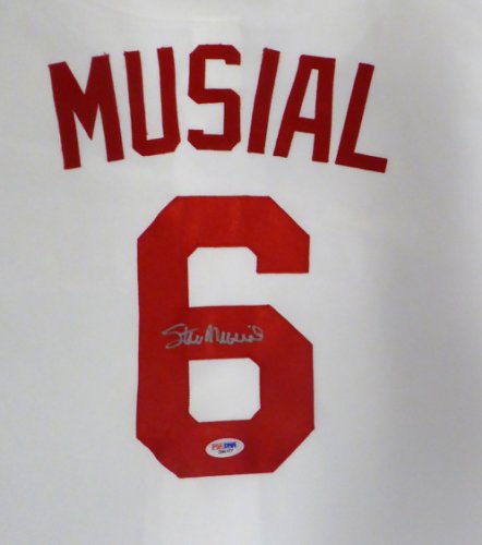 Stan Musial Autographed Memorabilia | Signed Photo, Jersey ...