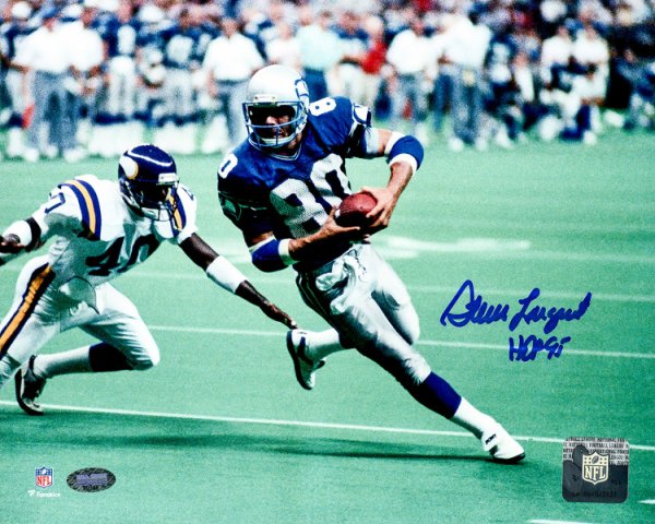 Steve Largent Autographed Memorabilia | Signed Photo, Jersey ...