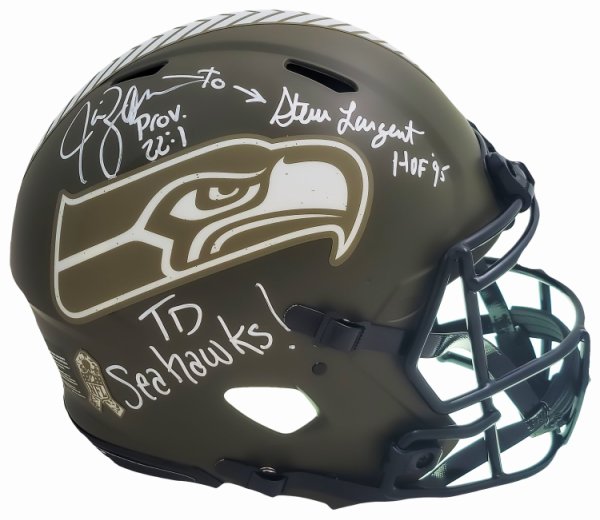 Steve Largent Autographed Memorabilia | Signed Photo, Jersey ...