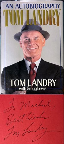 Tom Landry Autographed Memorabilia | Signed Photo, Jersey, Collectibles ...