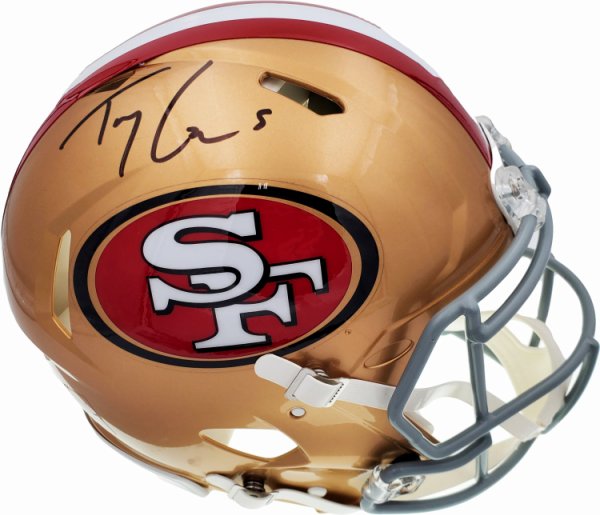 San Francisco 49ers Autographed Full Size Helmets | Signed Helmets