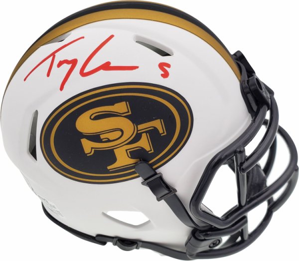 Autographed San Francisco 49ers Mini Helmets | Signed Mini Helmets