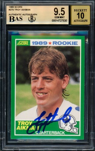 Troy Aikman Autographed Memorabilia | Signed Photo, Jersey, Collectibles & Merchandise