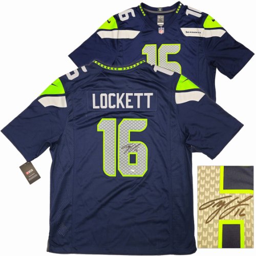 Tyler Lockett Autographed Memorabilia | Signed Photo, Jersey ...